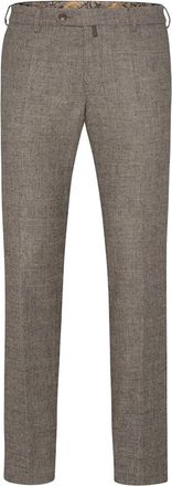 Meyer Trousers Flanellhose Bonn mit Check-Muster und Stretch, Modern Fit in