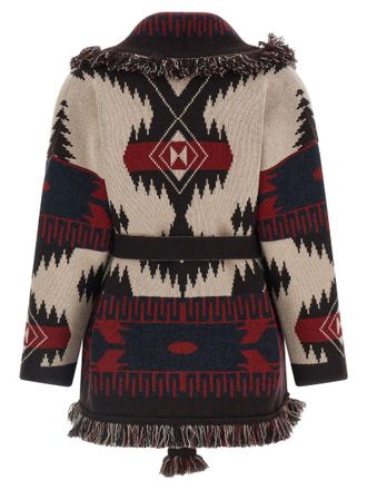 Alanui Icon Cardigan - Beige