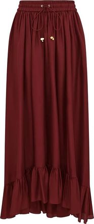 Zimmermann Aster Ruffled Maxi Skirt