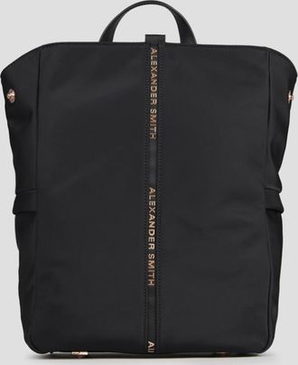 Alexander Smith Daisy backpack in black nylon