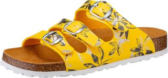 Lico Bioline Leave Damen Hausschuh, Gelb, 41 EU