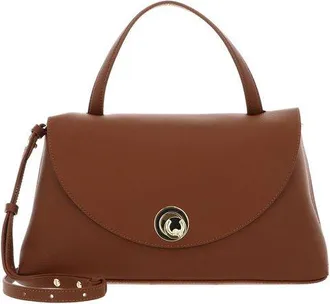 Coccinelle Handtasche Cognac/Schwarz