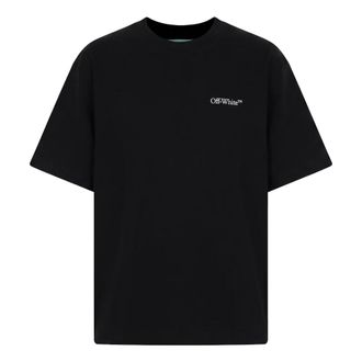 Off-white Homme, Tops, Noir, Taille: 2XL T-shirt &agrave; manches courtes