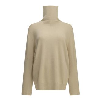 Max Mara Col roul&eacute; Mottelia - Femme - Pulls - Beige - Taille: 36 FR