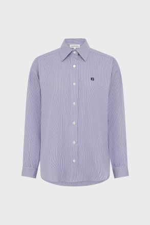 Gerard Darel Chemise en coton à rayures - ALBA - Nuage