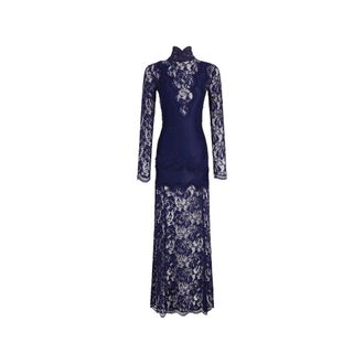 Paco Rabanne Maxikleid - - Dresses - Damen - Blau - M