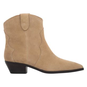 Estro & Luminara Femme, Chaussures, Beige, Taille: 39 EU Low Cowboy Bottes