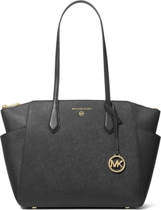Michael Kors Damen Marilyn Medium Shopper, Black, 38.1 x 12.1 x 25.4 cm