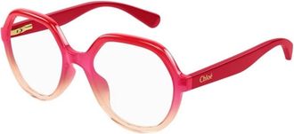 Chlo&eacute; unisex, Accessoires, Rouge, Taille: 48 MM Cc0020O 004 Optical Frame