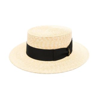 Borsalino Homme, Accessoires, Beige, Taille: 60 CM Borsalino Hats Beige