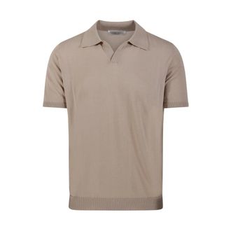 Roberto Collina Homme, Tops, Beige, Taille: XL Polo