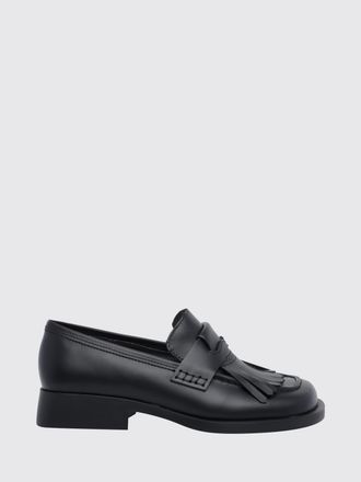 Camper Mocassins penny Twins en cuir avec franges et pampilles