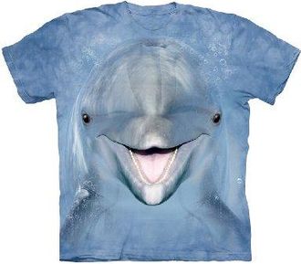 The Mountain T-Shirt Dolphin Face Medium