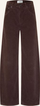 A Gold E Agolde Cordhose Relaxed Fit braun