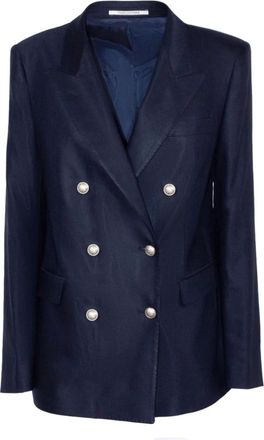 Tagliatore Femme, Vestes, Bleu, Taille: 44 FR Blazer crois&eacute;