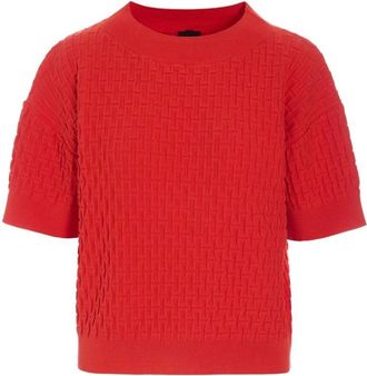 Bitte Kai Rand Femme, Pulls, Rouge, Taille: 44 FR Tricot ras du cou