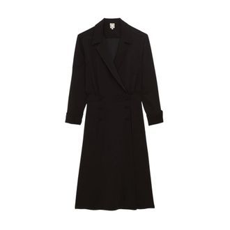 Ines De La Fressange Robe portefeuille Namo - Femme - Robes - Noir - Taille: 40 FR