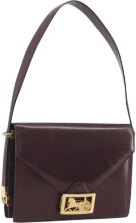 Celine Sac bandouli&egrave;re vintage Pre-owned - Femme - Pre-owned - Brun - Taille: ONE Size