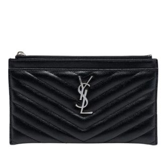 Saint Laurent Pre-owned Sac bandouli&egrave;re matelass&eacute; en cuir - Femme - Pre-owned - Noir - Taille: ONE Size