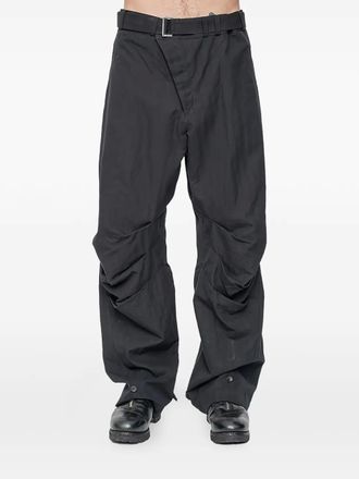 The Viridi-Anne Hose mit Kn&ouml;pfen - Schwarz