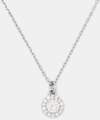 Kate Spade New York Kate Spade Youre A Gem Pave-Halo-Anh&auml;nger f&uuml;r Frauen in Klar/Silber | Kubikzirkonie