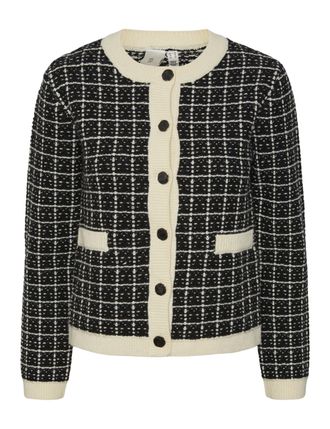 Vero Moda Yaslivia Ls Short Knit Cardigan S. Noos