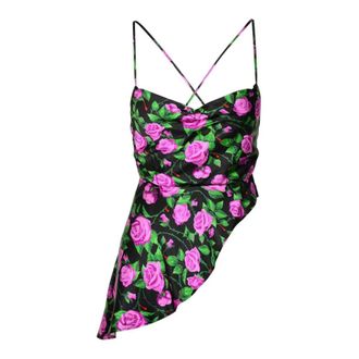 Chiara Ferragni Viskose Top - - Tops - Damen - Mehrfarbig - XS