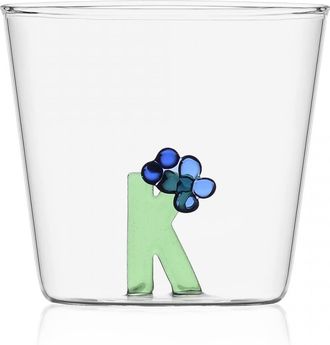 Ichendorf Ichendorf Greenwood Trinkglas aus der Kollektion Alphabet mit dem Buchstaben K