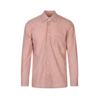 Kiton Nerano Camicia - - Shirts - Herren - Rosa - M