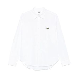 Junya Watanabe Wei&szlig;es Button-Up Hemd mit Box-Pleat Detail - - Shirts - Herren - Wei&szlig; - L