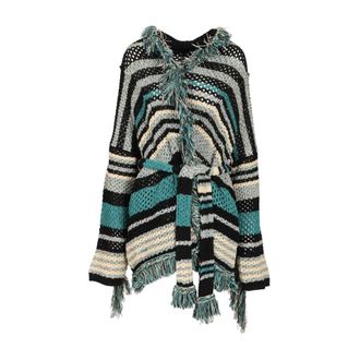 Alanui Ocean Stripes Cardigan - - Knitwear - Damen - Mehrfarbig - M