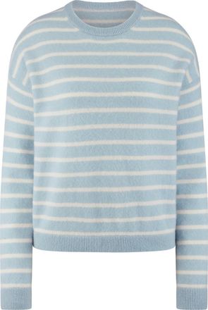 include Rundhals-Pullover include blau