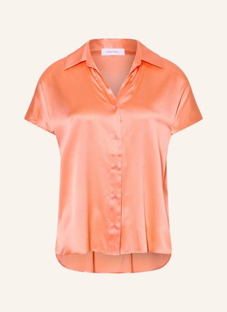 Darling Harbour Darling Harbour Hemdbluse Aus Seide orange