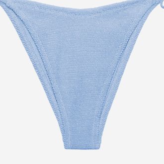 MC2 Saint Barth Womens Bikini Brief Light Blue Polyamide Swimwear Sea Clothing
