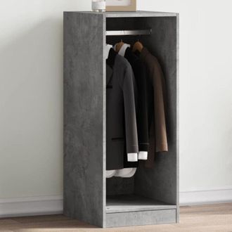 vidaXL Garde-robe gris b&eacute;ton 48x41x102 cm bois ding&eacute;nierie Vidaxl Concrete grey