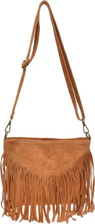 Roberta M Braune Lederhandtasche