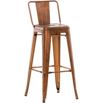 Clp Tabouret de bar en m&eacute;tal Mason Cuivre