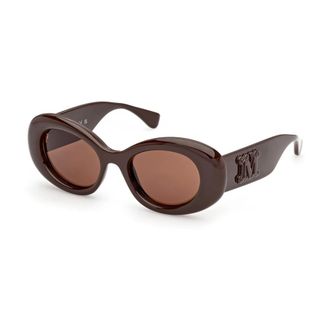 Max Mara Lunettes de soleil Mm0208 - Femme - Accessoires - Brun - Taille: 50 MM