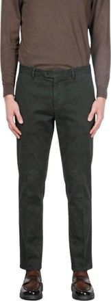 Mason's Pantalon Chino Paris - Homme - Pantalons - Vert - Taille: XS
