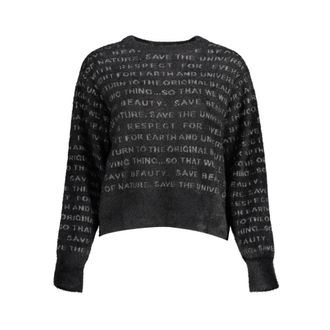 Desigual Rundhals-Pullover - - Knitwear - Damen - Schwarzk - XL