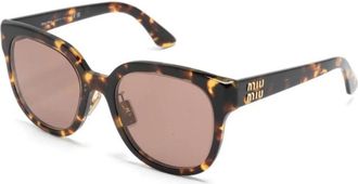 Miu Miu Sonnenbrille - - Accessories - Damen - Braun - 55 MM