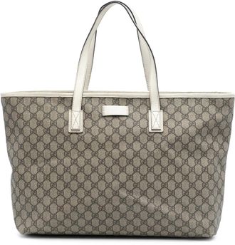 Gucci Shopper - GG Supreme Tote - Gr. unisize - in Braun - f&uuml;r Damen