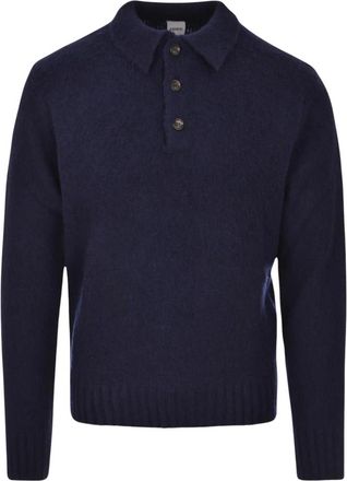 Aspesi Homme, Pulls, Bleu, Taille: M Maglia Polo M184