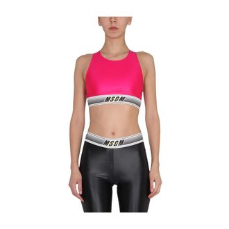 Msgm Top Activewear - - Sport - Damen - Rosa - M