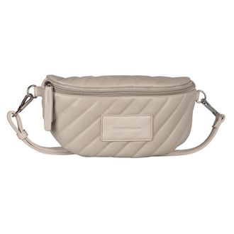 Tom Tailor Mirela Damen G&uuml;rteltasche Bauchtasche Klein Grau