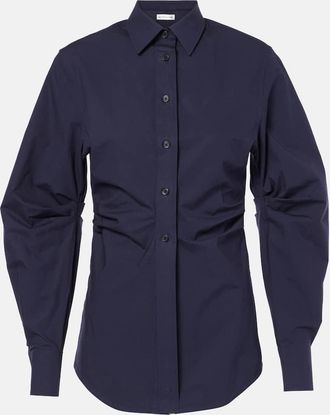 Victoria Beckham Bluse aus einem Baumwollgemisch