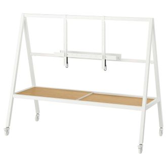 IKEA YXSTABY TV-Halter mit Rollen f&uuml;rs Gamen