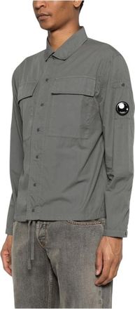 C.P. Company C.p. Company, Homme, Chemises, Gris, Taille: M Cotton Shirt