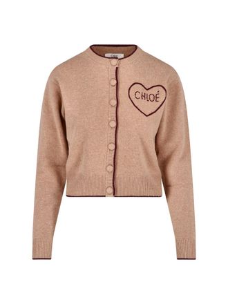 Chlo&eacute; Wool And Cashmere Cardigan