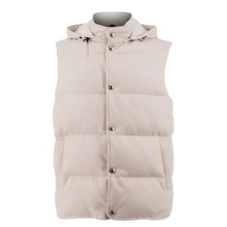 Eleventy Gesteppte wattierte Weste - - Jackets - Herren - Beige - 2XL